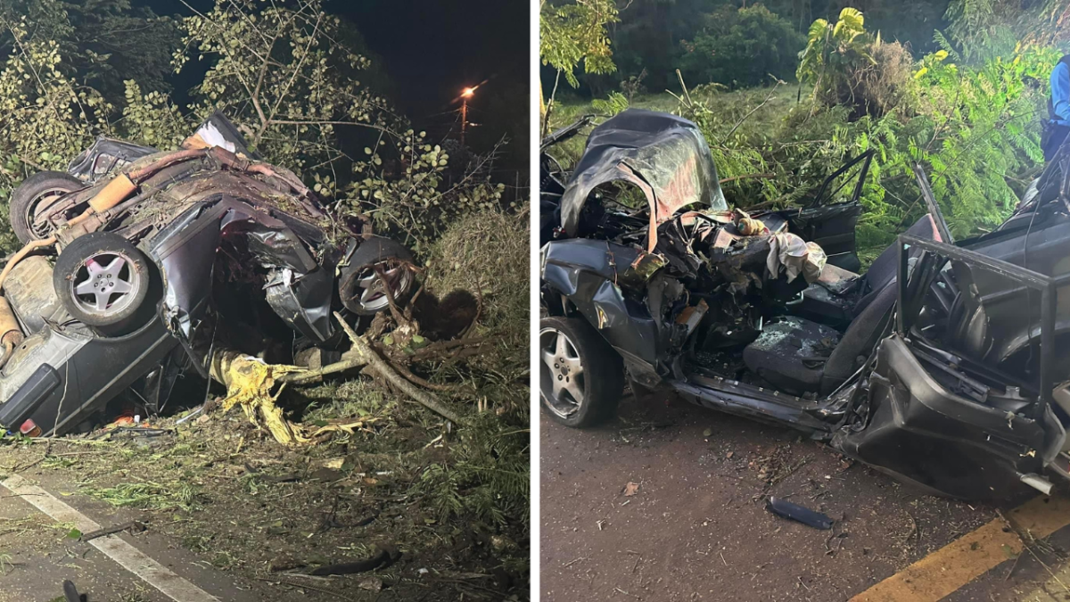 FOTOS: Así quedó el auto de un joven tras aparatoso accidente en Vega ...