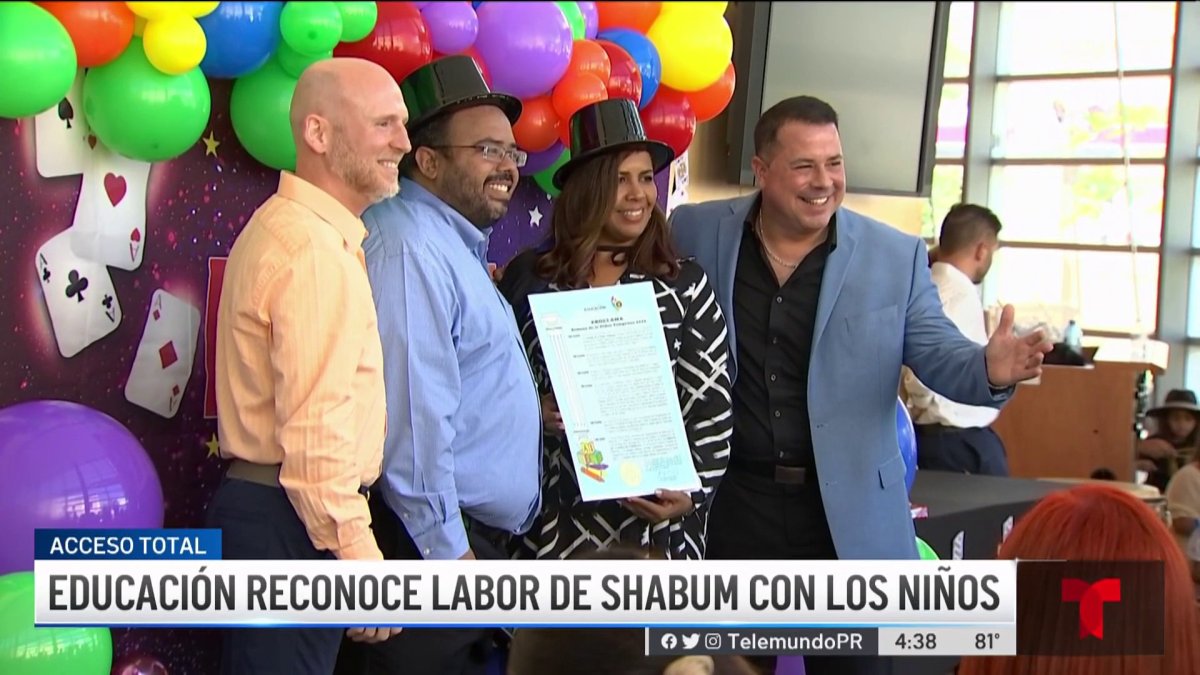 Reconocen labor de Shabum con los niños puertorriqueños – Telemundo ...