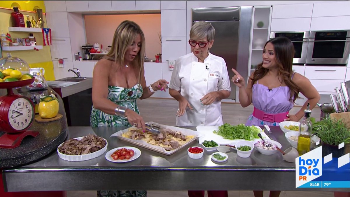 Sazón al día | Nachos supremos con carne asada – Telemundo Puerto Rico