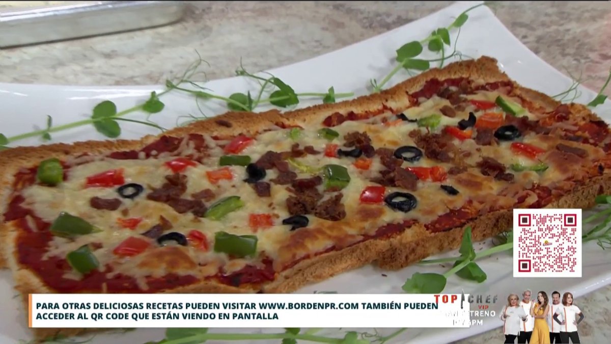 Cocina al día | Pan pizza – Telemundo Puerto Rico