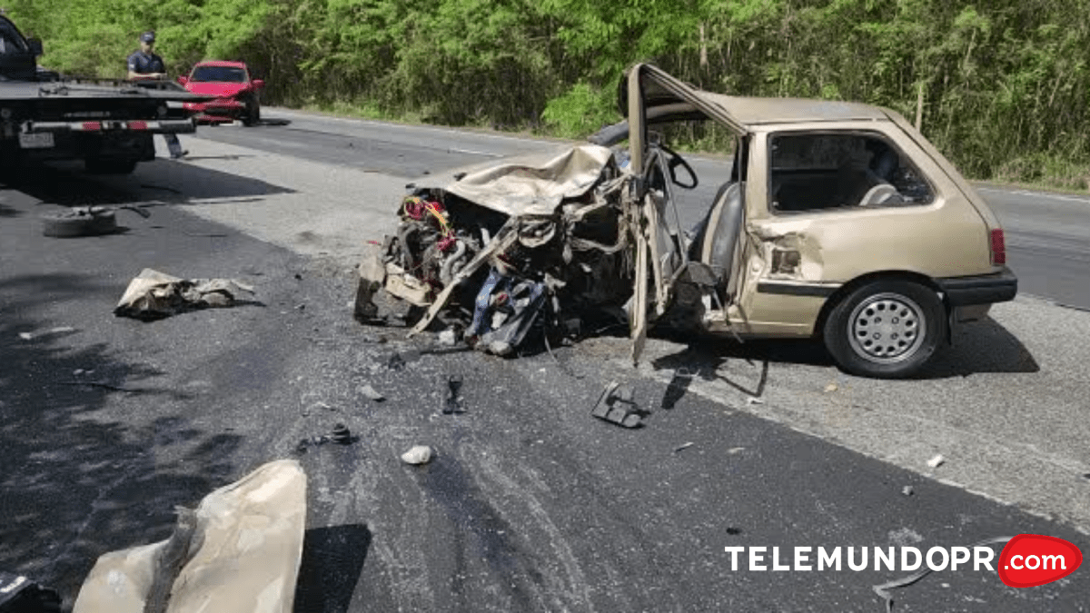 Guardia de seguridad muere en aparatoso accidente en Vega Baja – Telemundo Puerto Rico