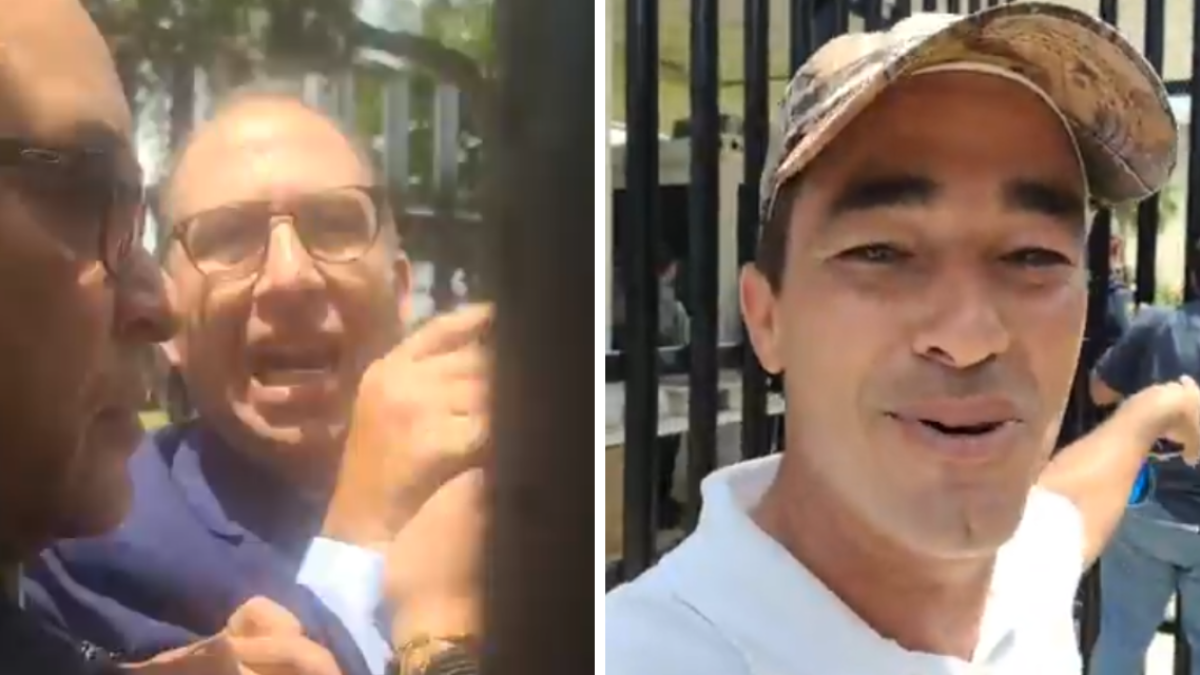 Tócame pa’ que tú veas!”: encontronazo entre el licenciado Eduardo ...