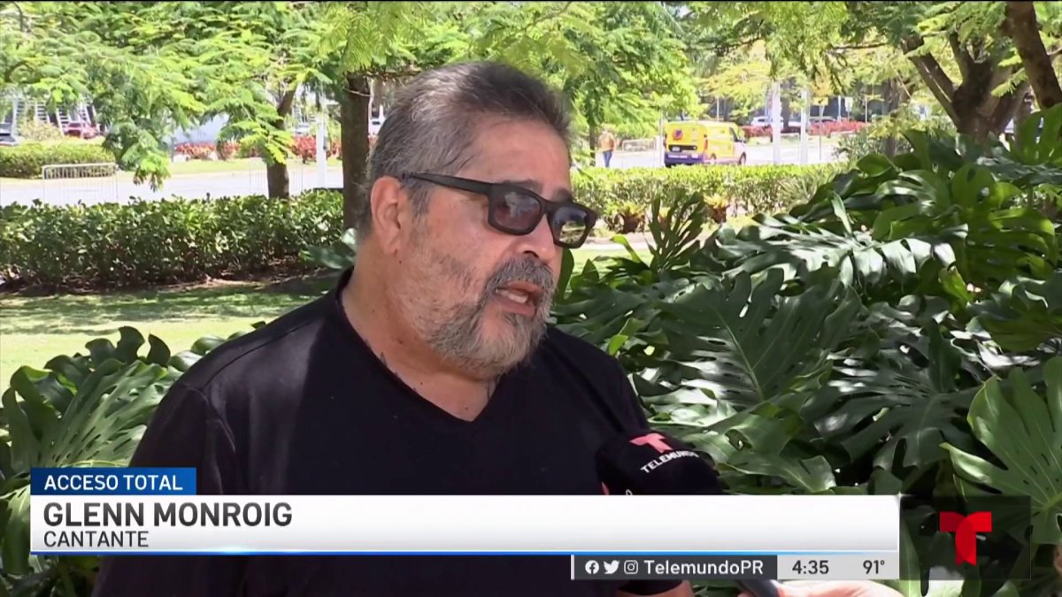 Glenn Monroig rinde tributo a su madre en concierto – Telemundo Puerto Rico