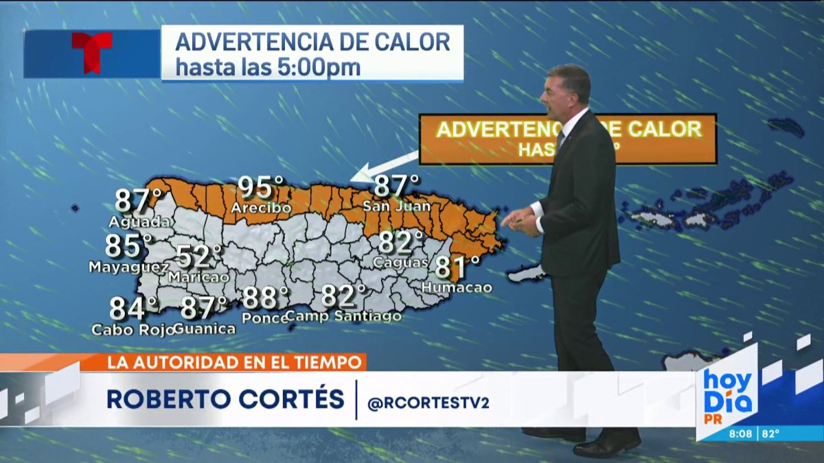 Pronóstico del tiempo en Puerto Rico – Telemundo Puerto Rico