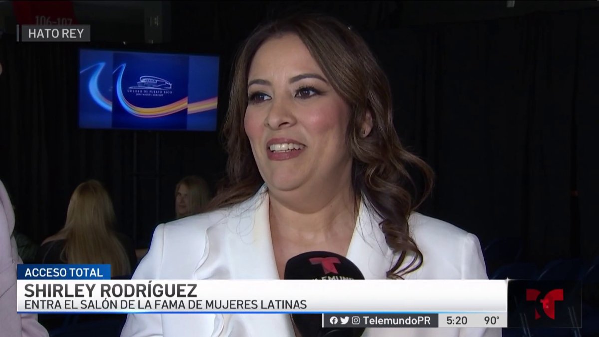 Shirley Rodríguez entra al salón de la fama de mujeres latinas ...