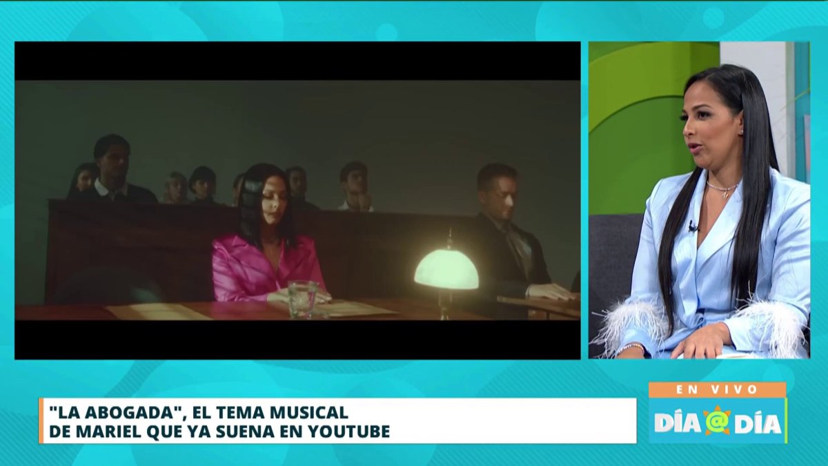 La abogada del Chapo Guzmán, Mariel Colón, se estrena como cantante – Telemundo Puerto Rico