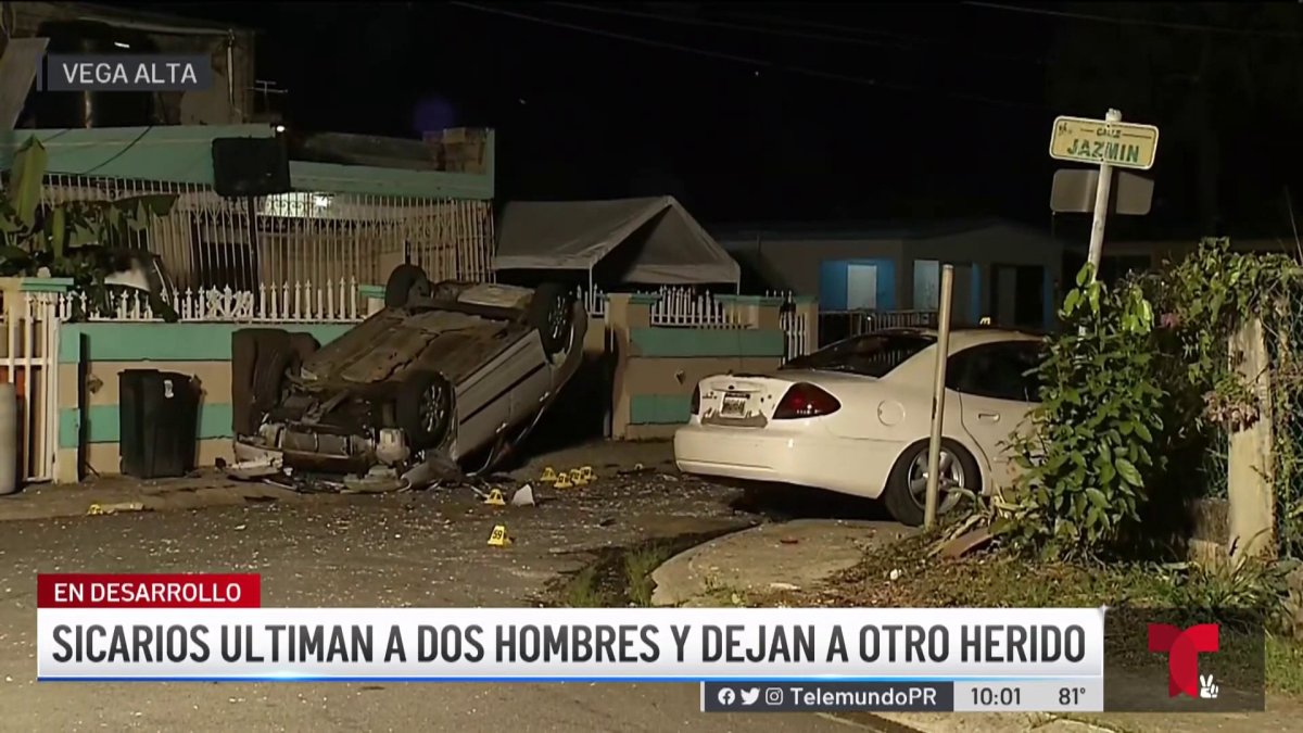 Dos muertos y un herido tras balacera a plena luz del día en comunidad ...