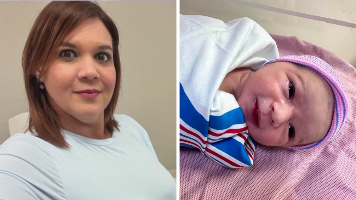 ¡Bienvenido al mundo! Marjorie Ramírez da a luz a Fabián André – Telemundo Puerto Rico