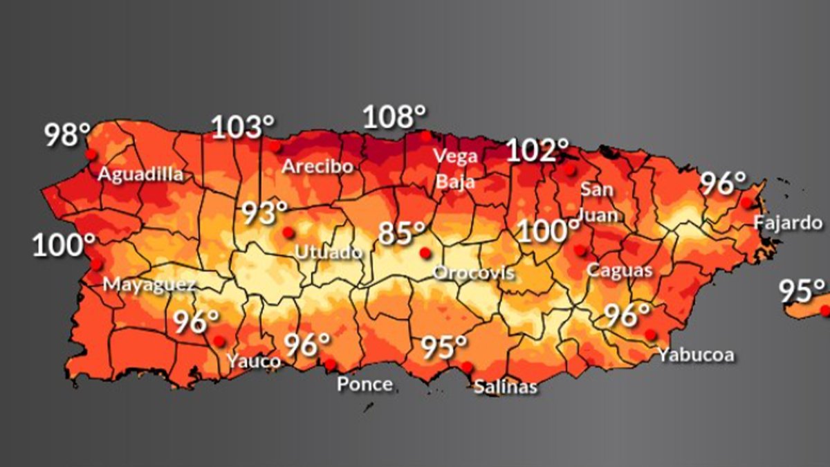 La Autoridad en el Tiempo: emiten advertencia de calor para 15 ...