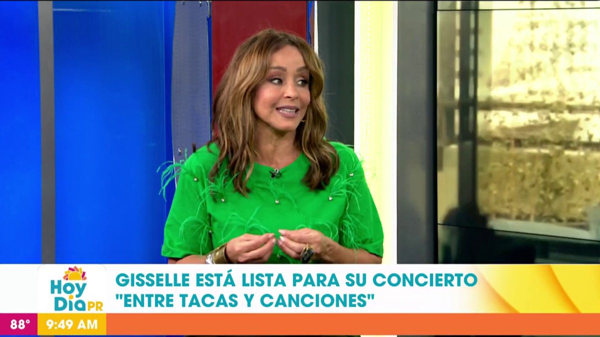 La cantante Giselle estrena el tema “Solo se vive una vez” – Telemundo ...