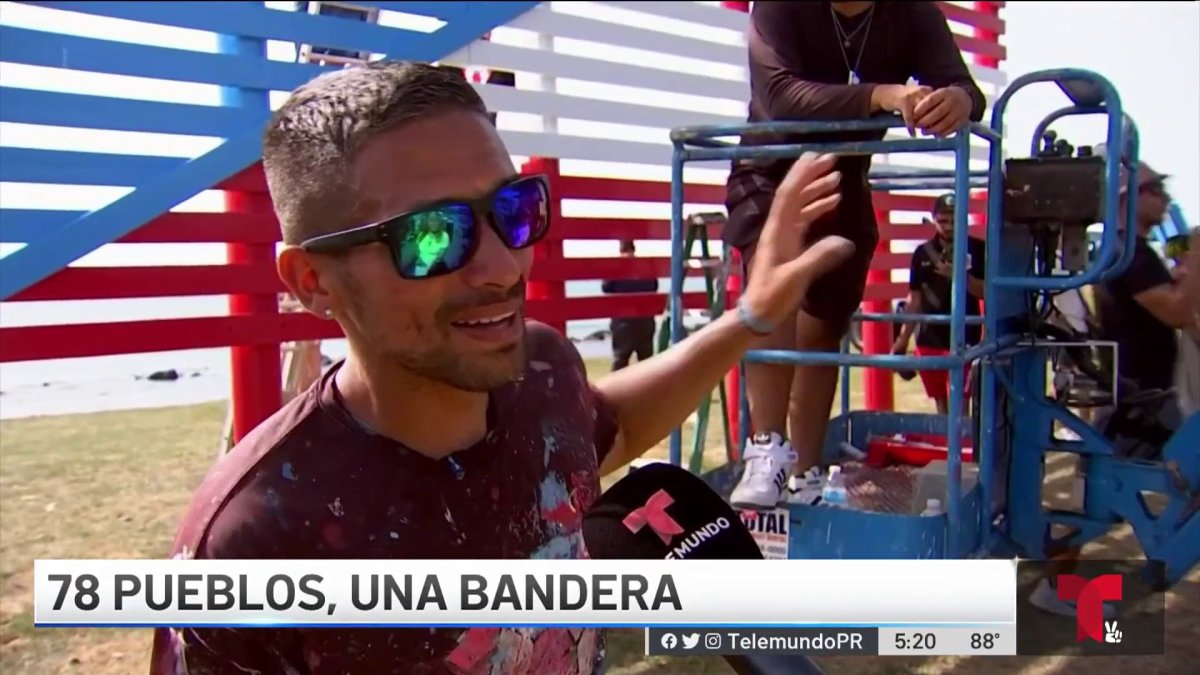 Héctor PR pinta la última monoestrellada de su proyecto “78 pueblos, 1 ...