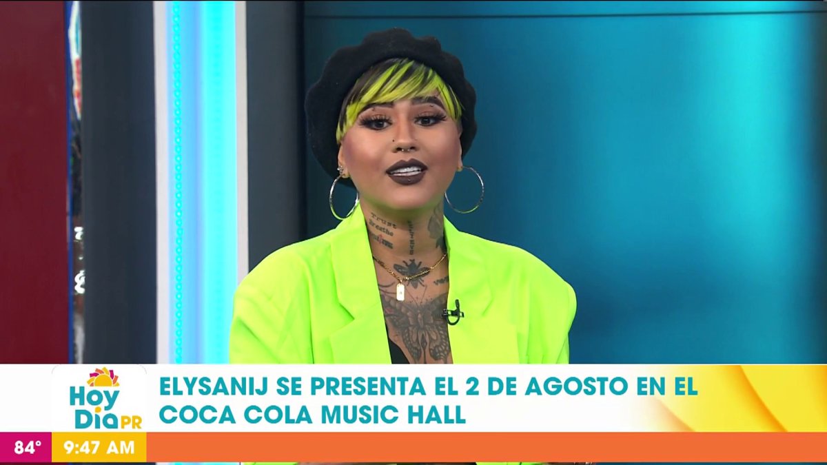 Elysanij subirá a la tarima del Coca Cola Music Hall – Telemundo Puerto ...