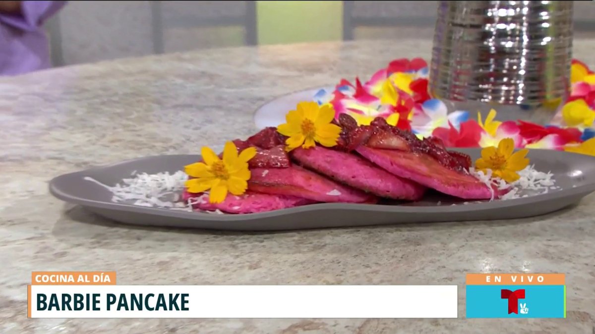 Cocina al día | Barbie pancake – Telemundo Puerto Rico