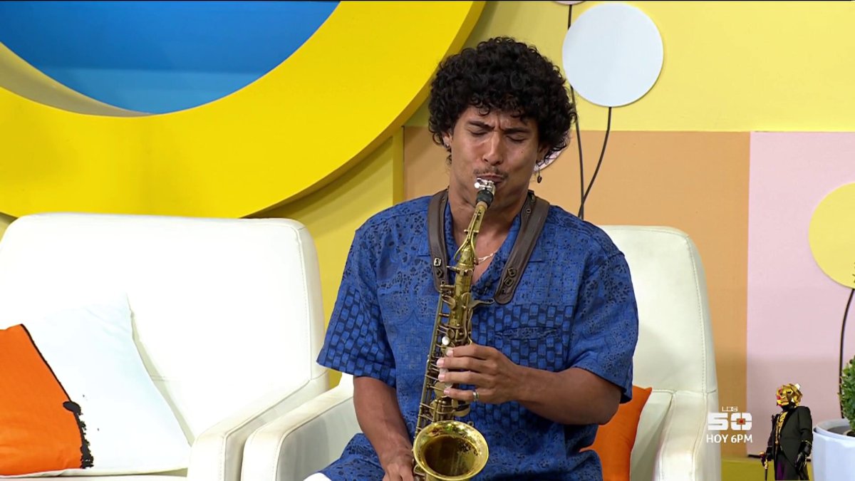 El saxofonista Jonathan Suazo presenta su proyecto “Ricano” – Telemundo ...