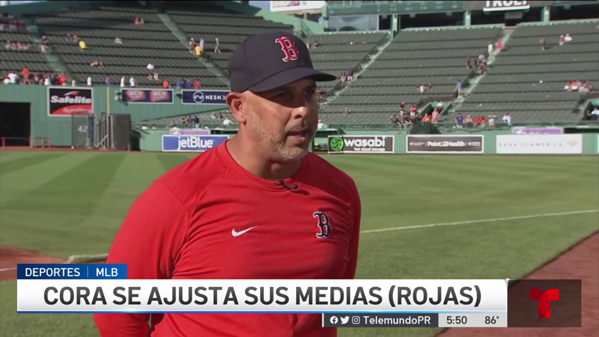 Alex Cora habla del potencial de sus Red Sox – Telemundo Puerto Rico