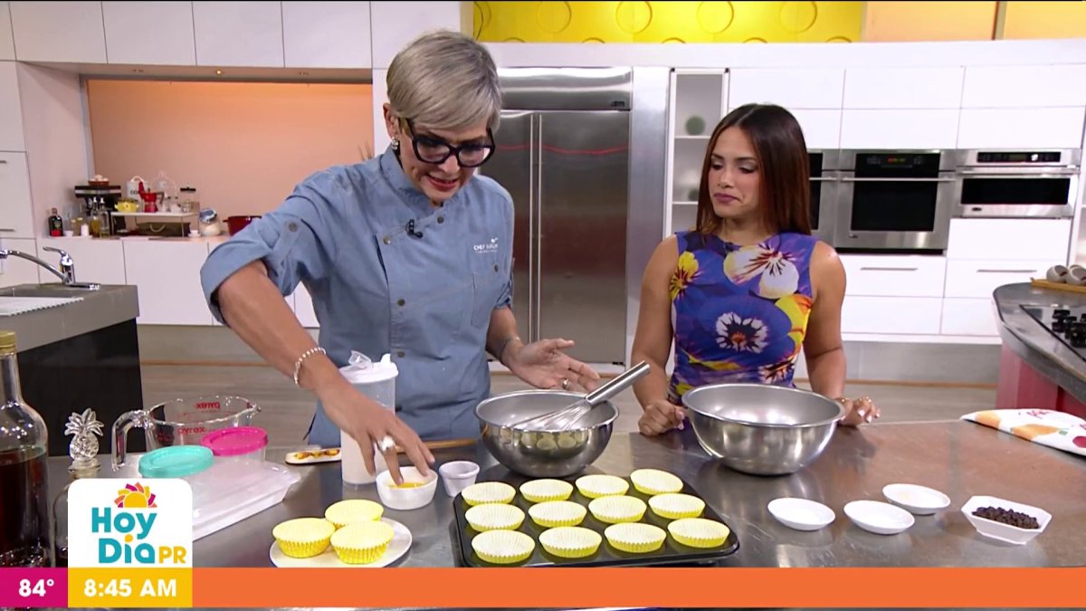 Sazón al día | Mini muffins de pancakes – Telemundo Puerto Rico