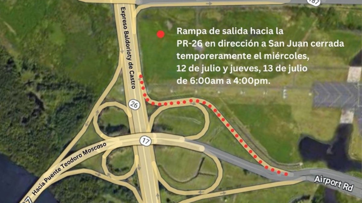 DTOP anuncia más cierres temporeros en salidas del aeropuerto LMM ...