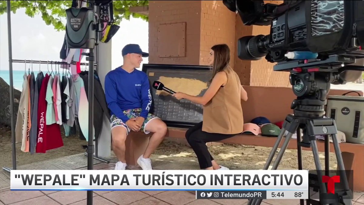 “Wepale”, joven boricua crea mapa turístico interactivo – Telemundo ...