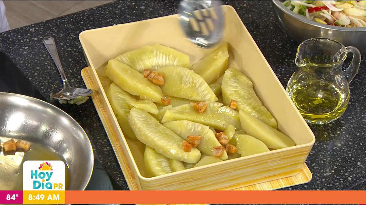 Sazón al día | Panas con bacalao – Telemundo Puerto Rico