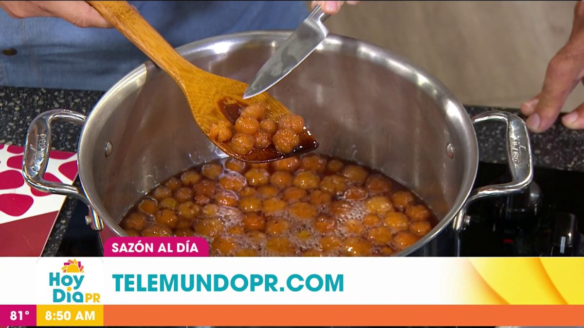 Sazón al día | Dulce de grosellas – Telemundo Puerto Rico