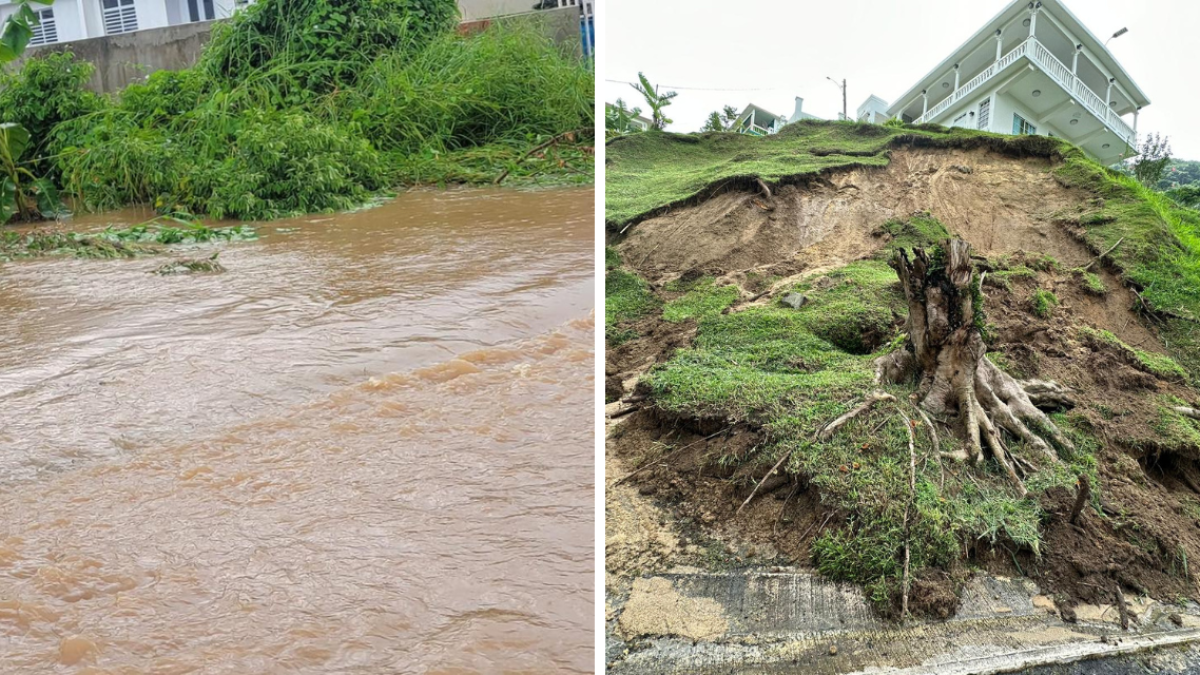 Calle intransitable: sale de su cauce el Río Maunabo – Telemundo Puerto ...