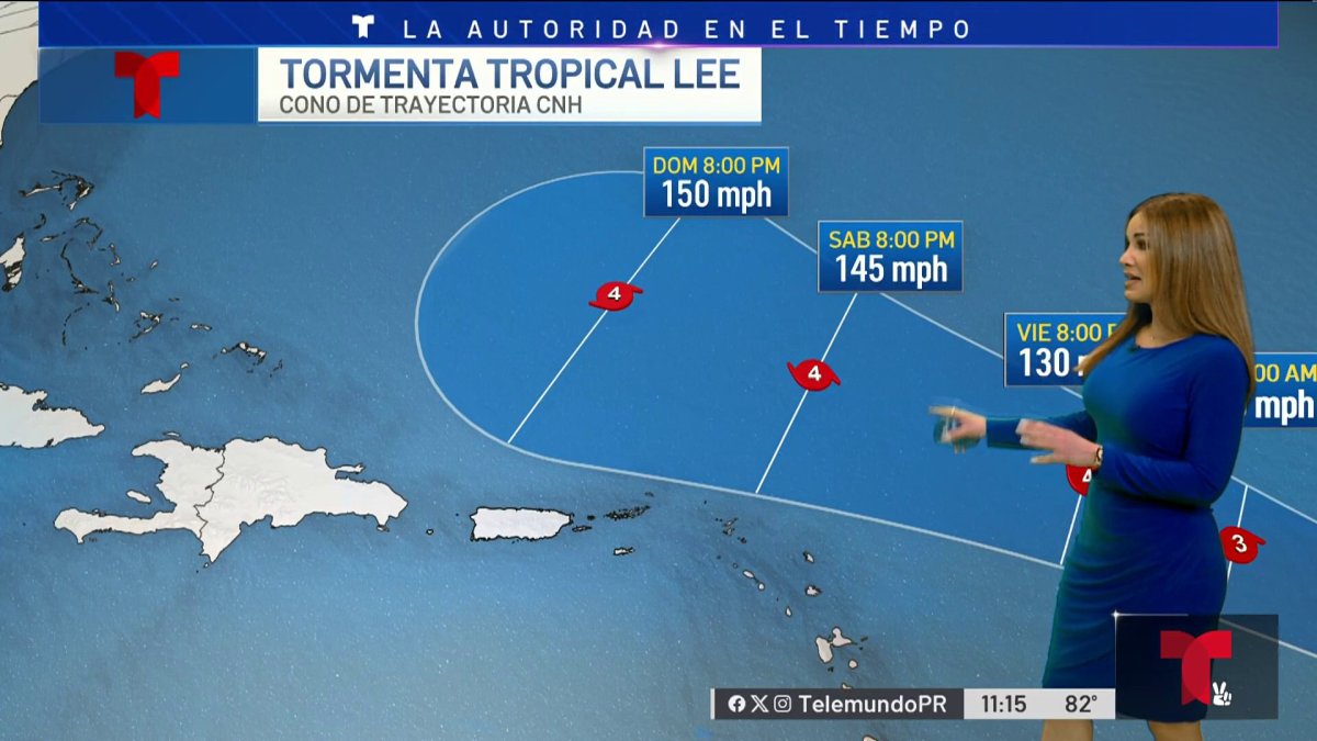 Tormenta Lee pasaría al norte de Puerto Rico como huracán mayor ...