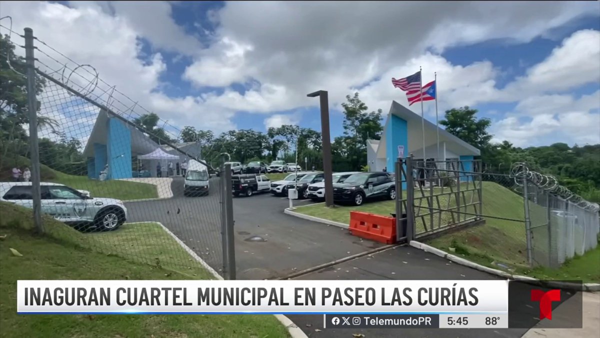 Inauguran cuartel municipal en paseo Las Curías en Cupey – Telemundo ...