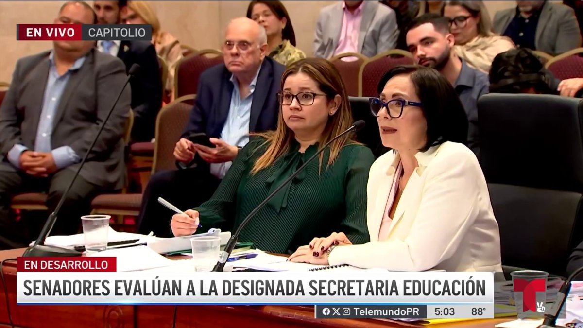 Extensa vista de confirmación de la designada secretaria de Educación – Telemundo Puerto Rico