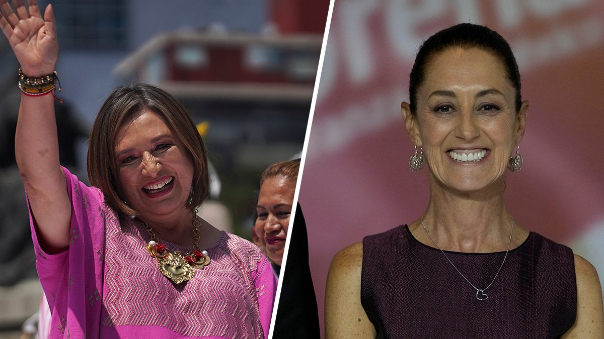 Gálvez vs. Sheinbaum: México podría tener a su primera presidenta ...