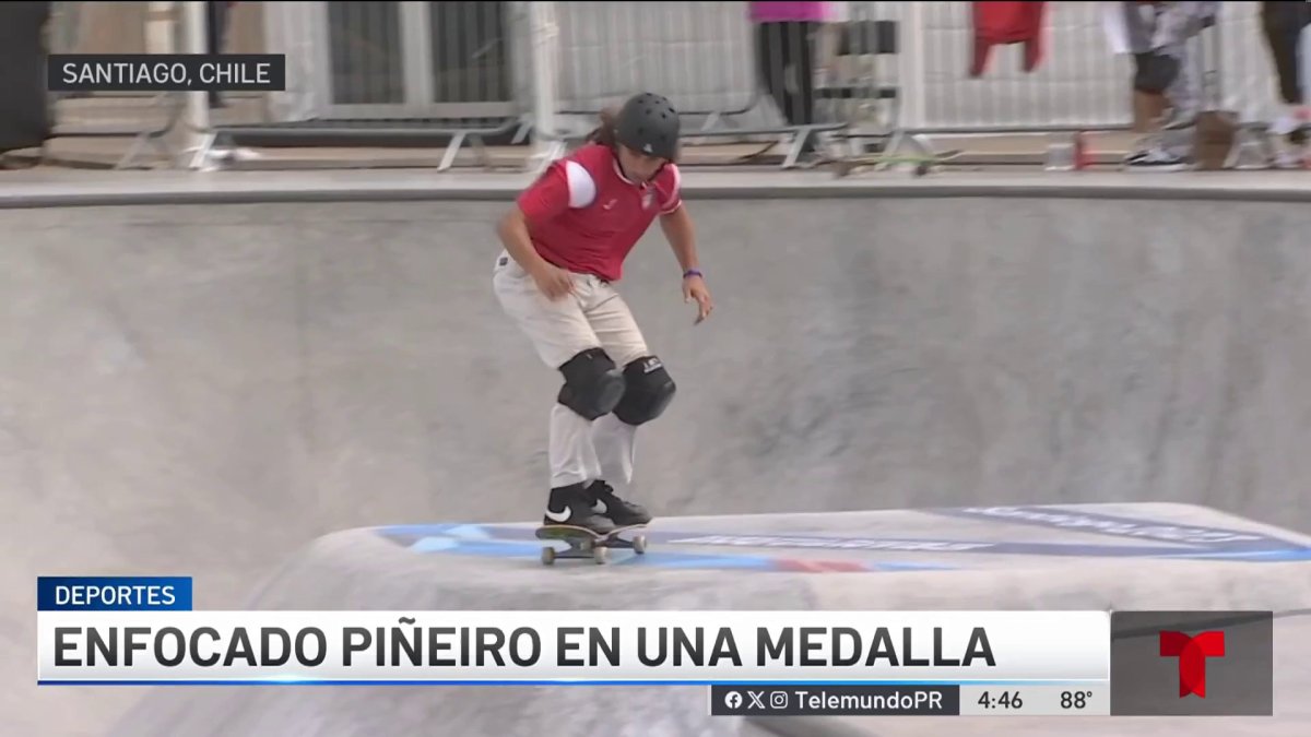 Enfocado Steven Piñeiro en una medalla panamericana – Telemundo Puerto Rico