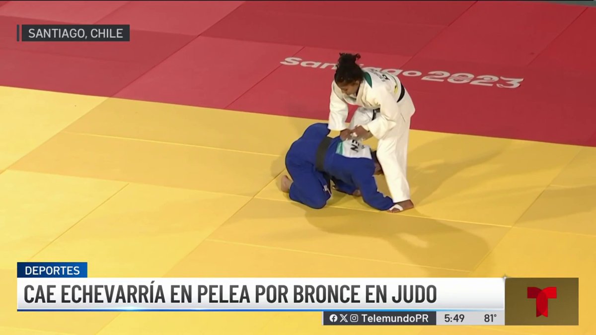 Buena ejecutoria de Francine Echevarría en el judo de los Juegos ...