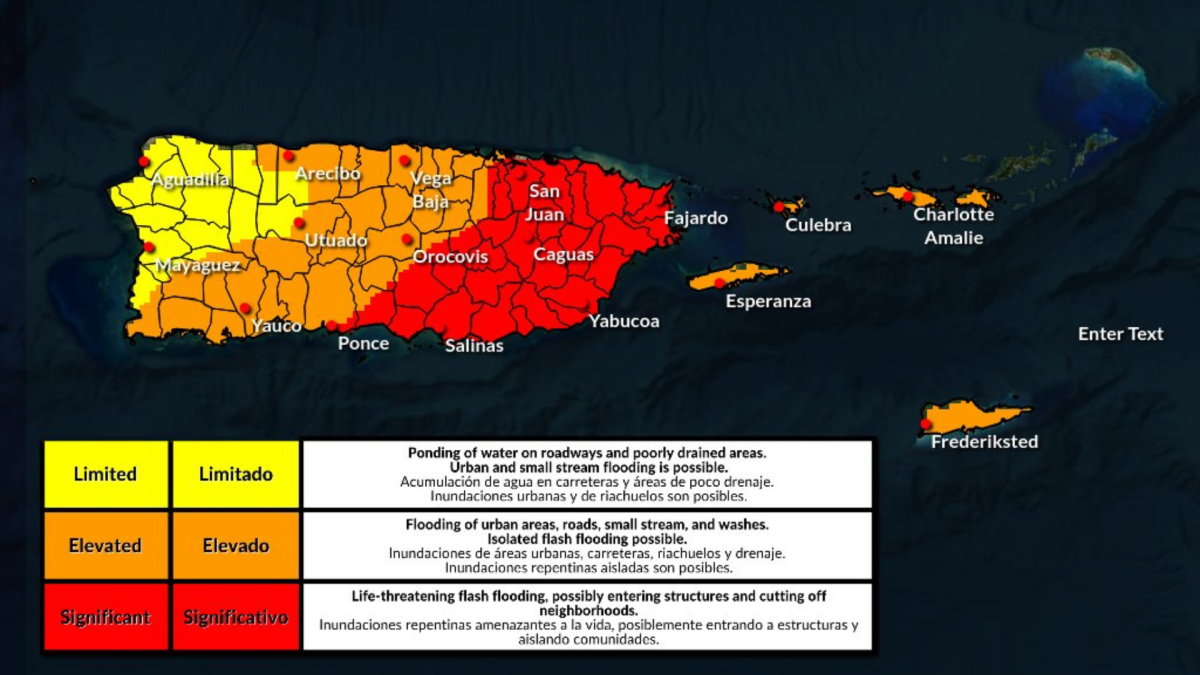 Se esperan condiciones "muy inestables" y peligrosas inundaciones ...