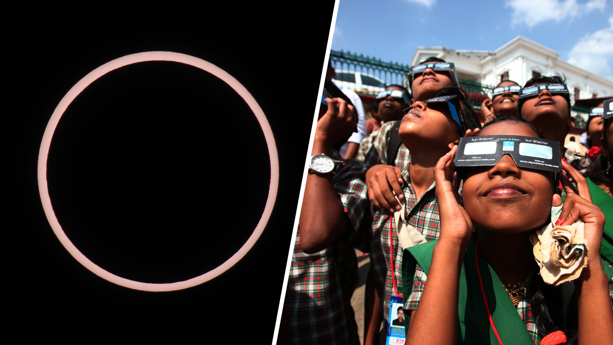 Video: eclipse solar “anillo de fuego” atraviesa Estados unidos ...
