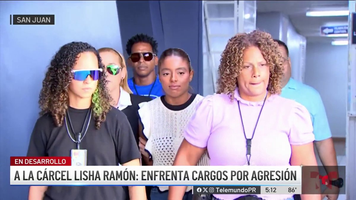A la cárcel Lisha Ramón por alegada agresión – Telemundo Puerto Rico