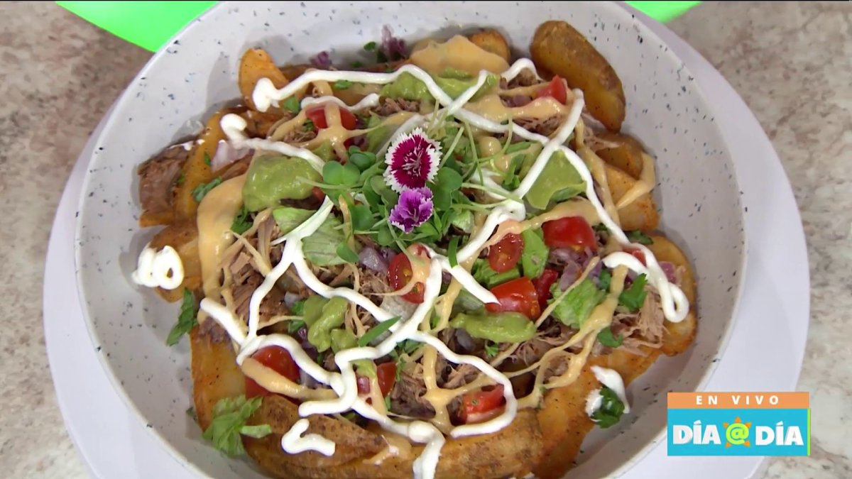 Cocina al día | Papas supreme con pavo – Telemundo Puerto Rico