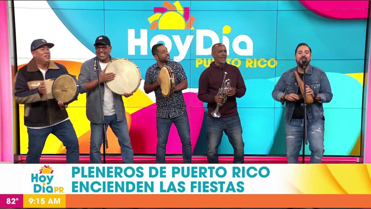 Pleneros de Puerto Rico la montan en Hoy Día Puerto Rico – Telemundo ...