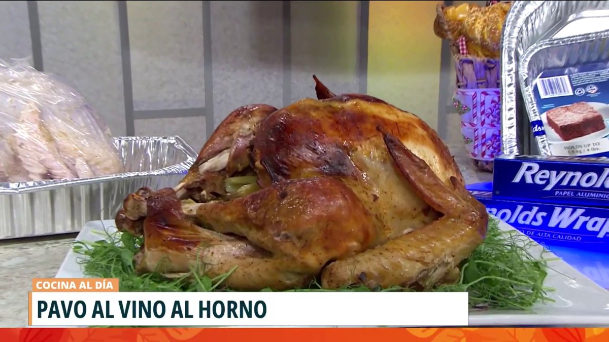 Cocina al día: pavo al vino en el horno – Telemundo Puerto Rico