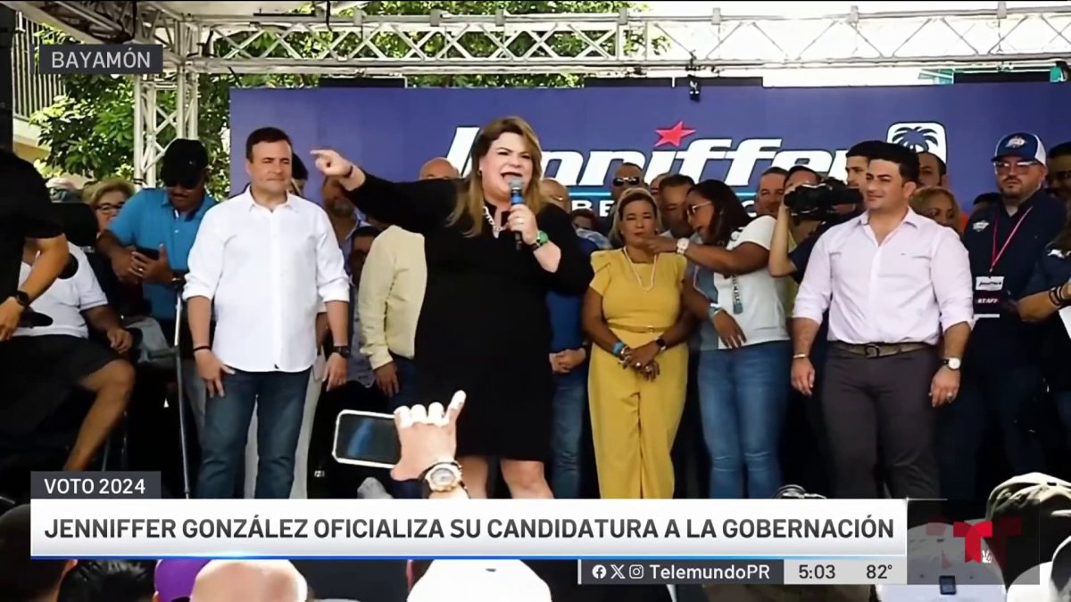 Jenniffer González oficializa candidatura a la gobernación por el PNP ...