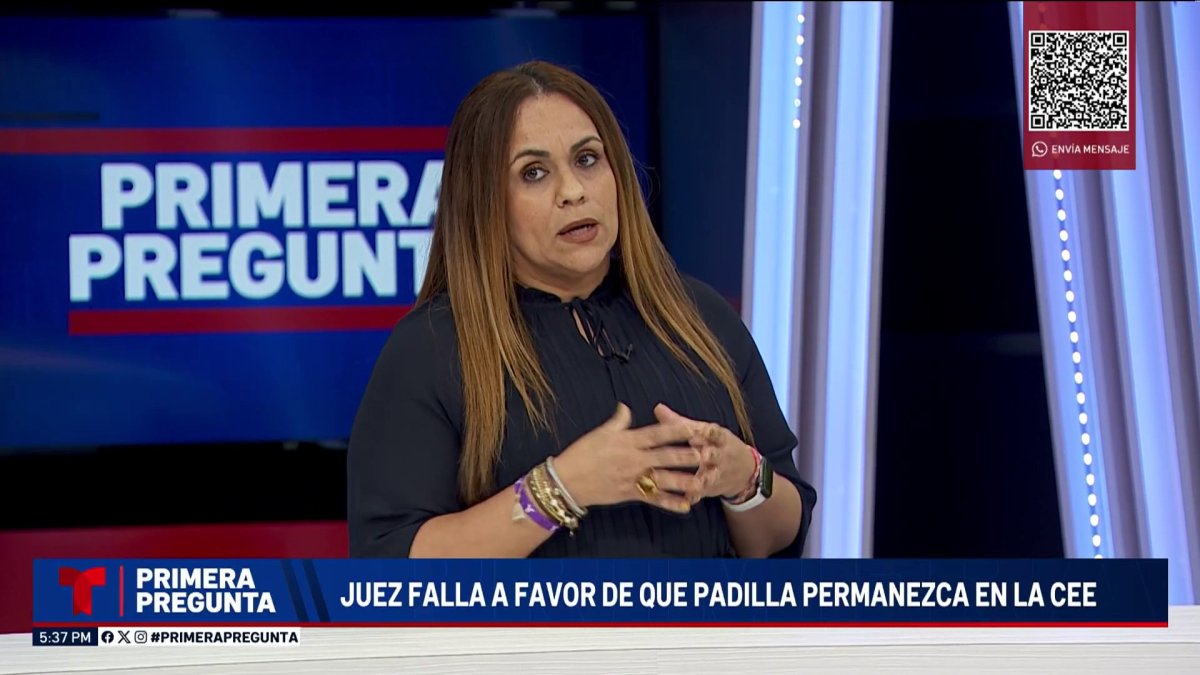 Primera Pregunta: Presidenta alterna de la CEE – Telemundo Puerto Rico