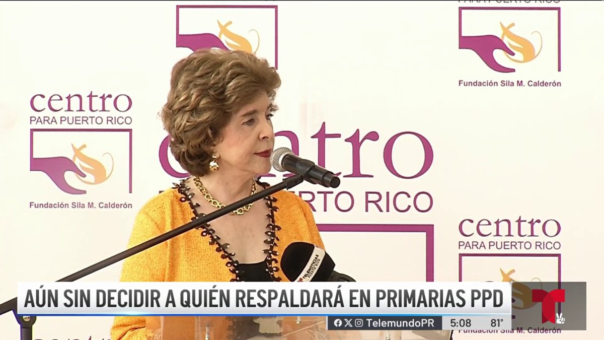 Sila María Calderón aún no decide a quién respaldará en las primarias ...