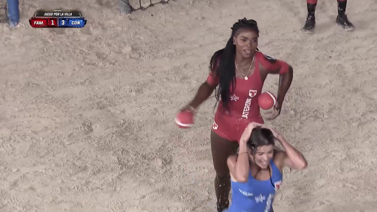 ¿Fue un accidente? Caterine explica el golpe a Wilmarie – Telemundo ...