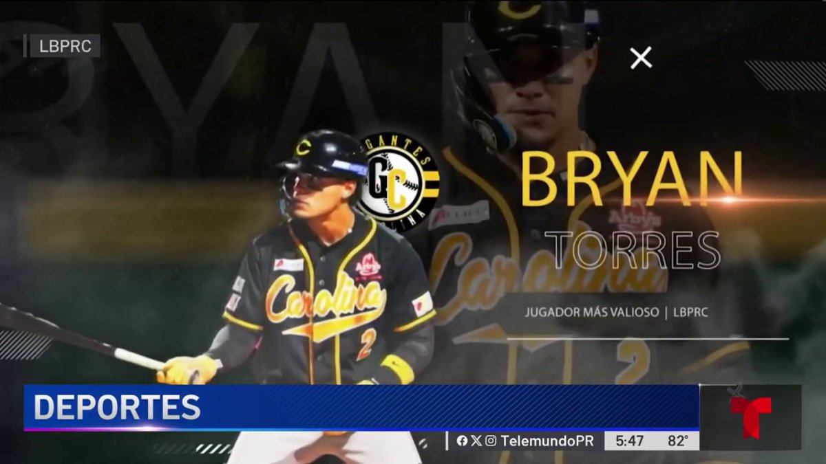 Clave Bryan Torres en la victoria de los Gigantes – Telemundo Puerto Rico