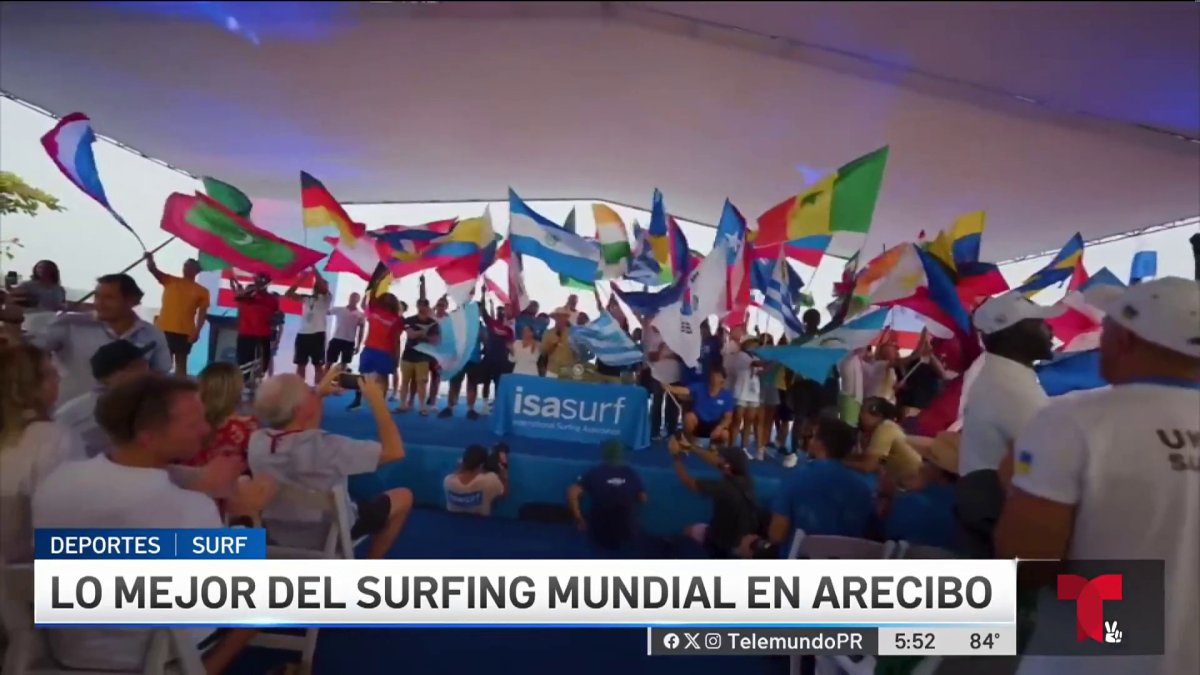 Arecibo será la cede de Mundial de Surfing – Telemundo Puerto Rico