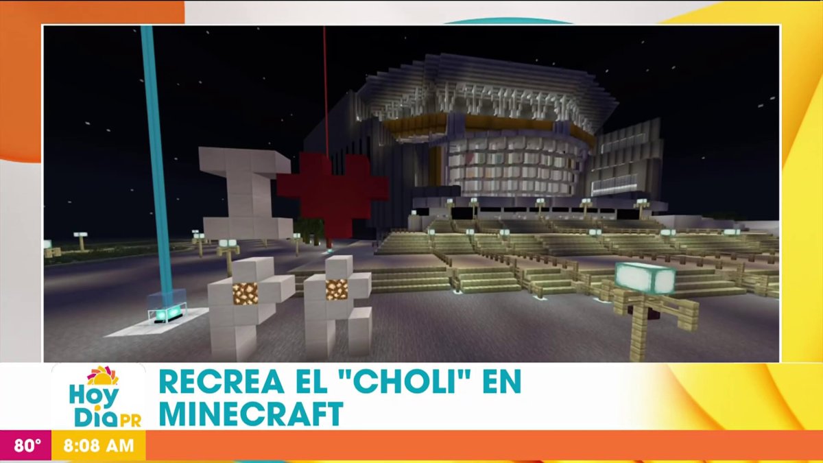 Ponceño recrea lugares icónicos de Puerto Rico en el vídeojuego “Minecraft” – Telemundo Puerto Rico