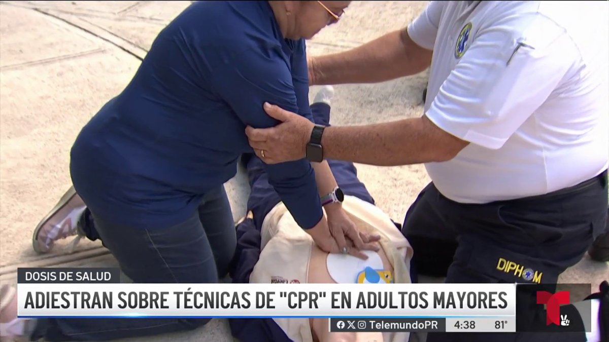 Adiestran sobre técnicas de “CPR” en adultos mayores – Telemundo Puerto ...