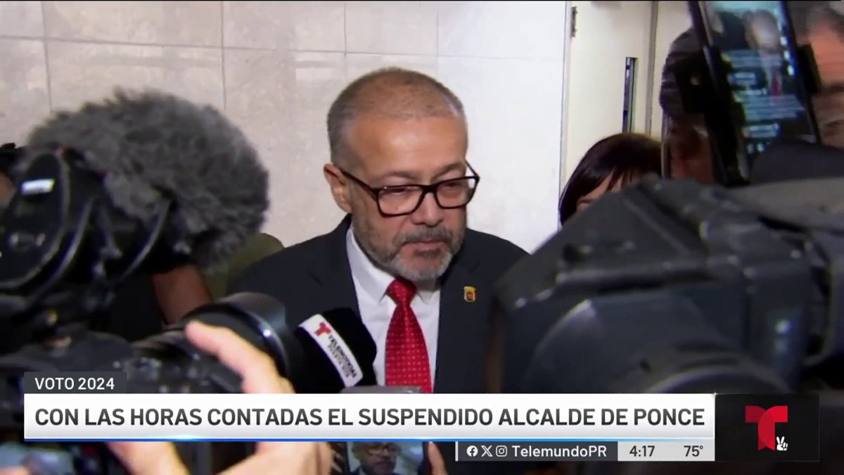 Se le acaba el tiempo al suspendido alcalde de Ponce – Telemundo Puerto ...