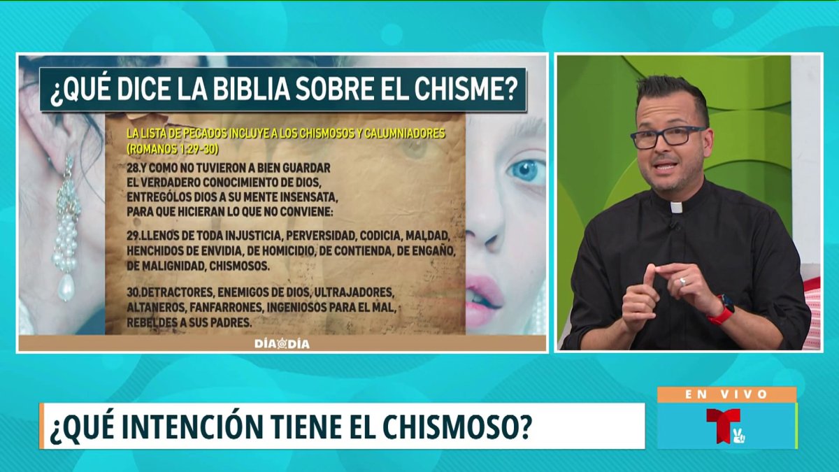 ¿Qué dice la biblia sobre el chisme? – Telemundo Puerto Rico
