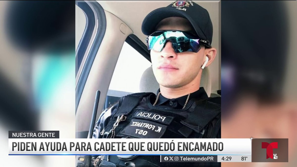 Urge ayuda para cadete de la Policía que sufrió accidente en motora ...
