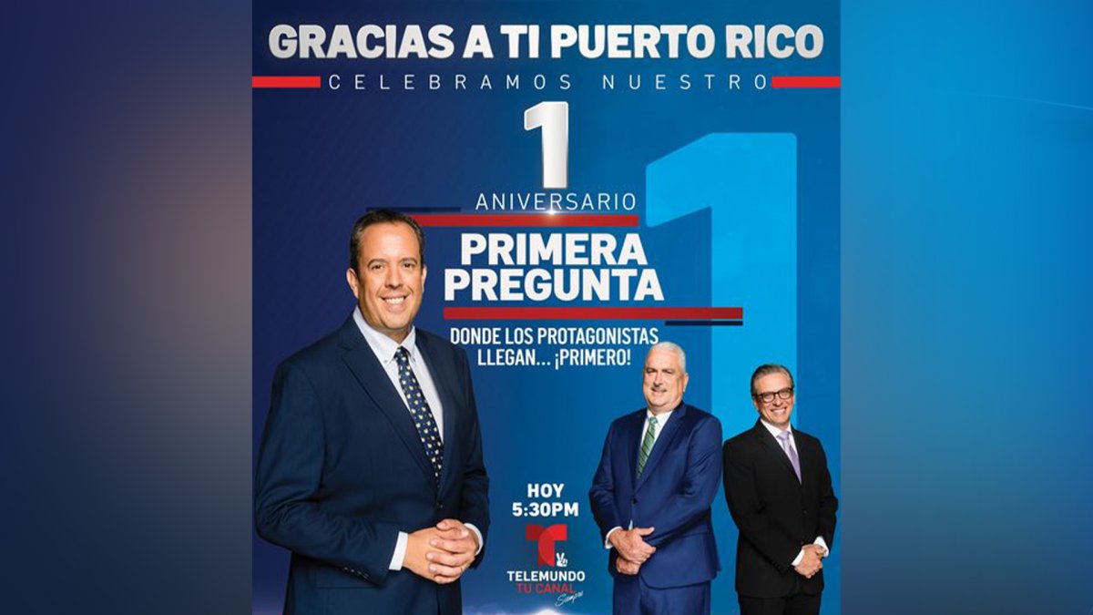 Primera Pregunta celebra su primer aniversario – Telemundo Puerto Rico