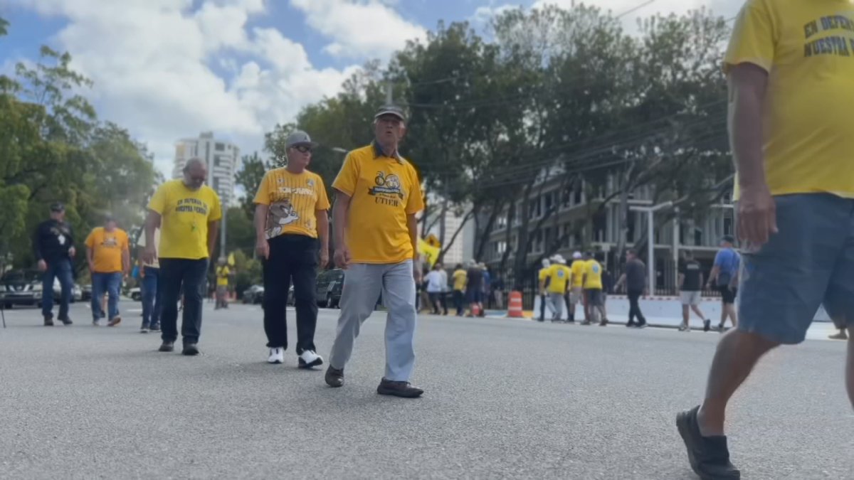 Manifestación por el Plan de Ajuste de la Deuda de la AEE – Telemundo ...